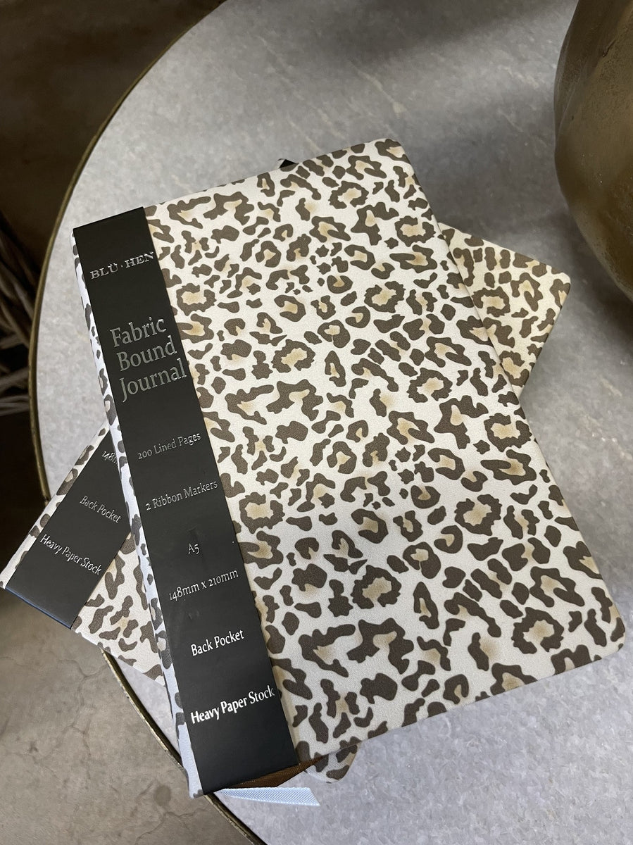 LEOPARD PRINT JOURNAL – Poyntons Nursery